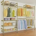 F3 Garment Rack Heavy Duty Clothes Rack for Hanging Clothes Expandable ...