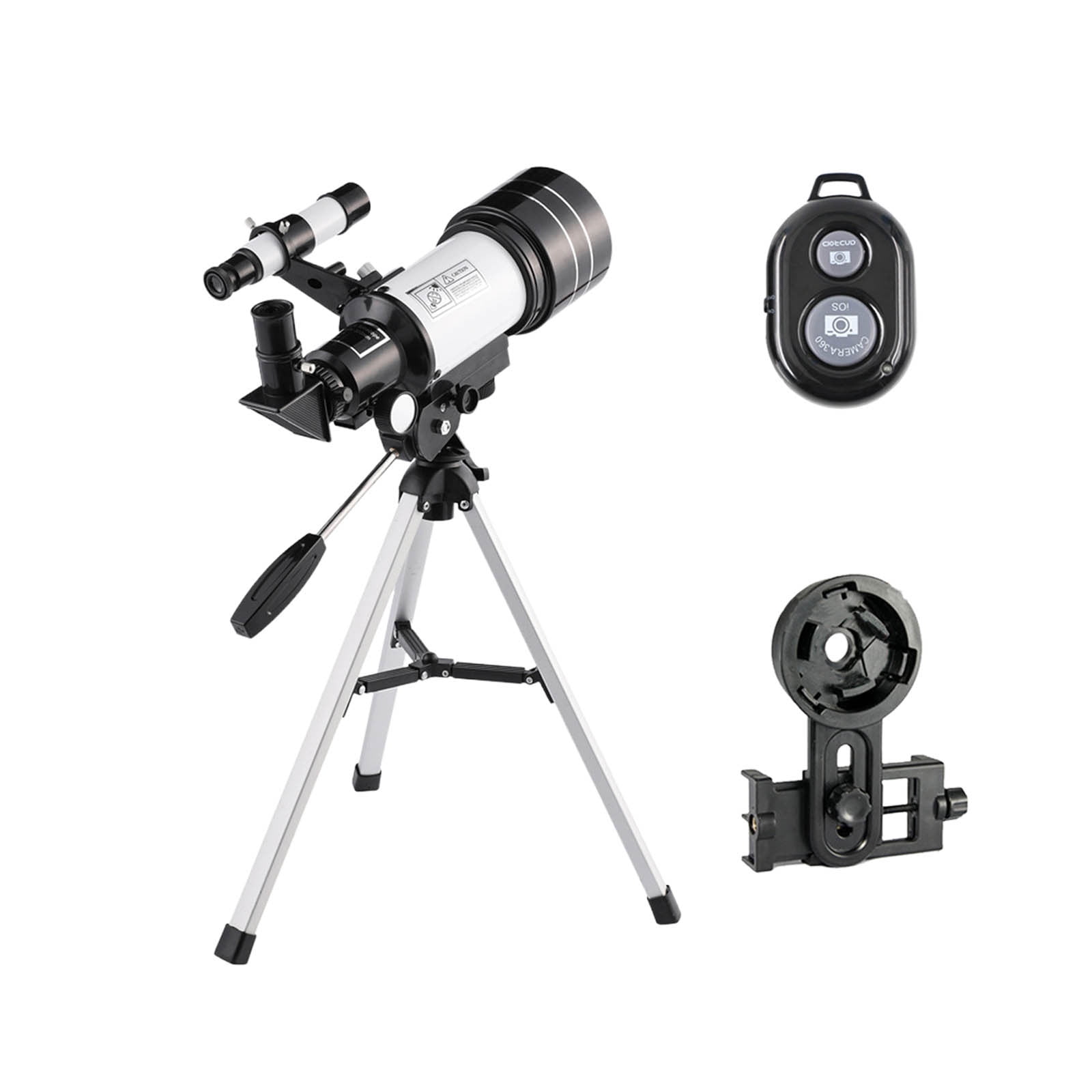F30070M Astronomical Telescope for Kids with Star Finder - 70mm Aperture, 300mm Focal Length, HD ...