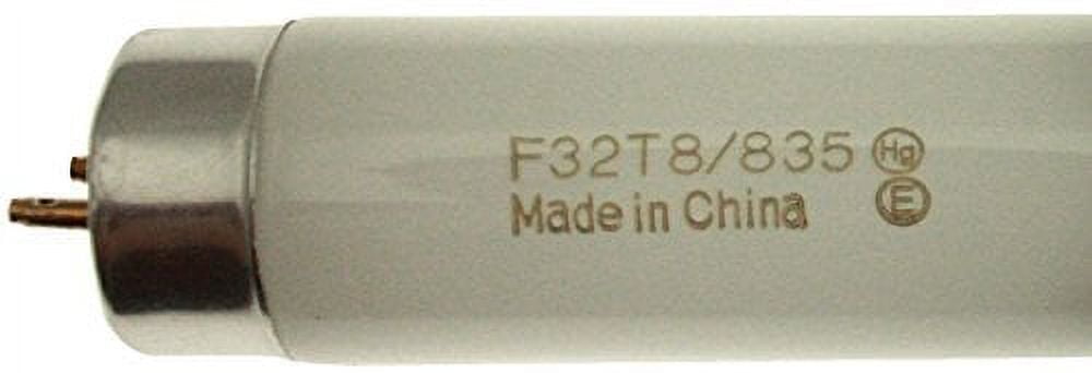 F32T8/835/ECO 3500K Industrial Performance Linear Fluorescent Lamp - Walmart.com