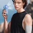 F33 Mini USB Handheld Fan 400mAh Portable Pocket Fan Cute Lightweight ...