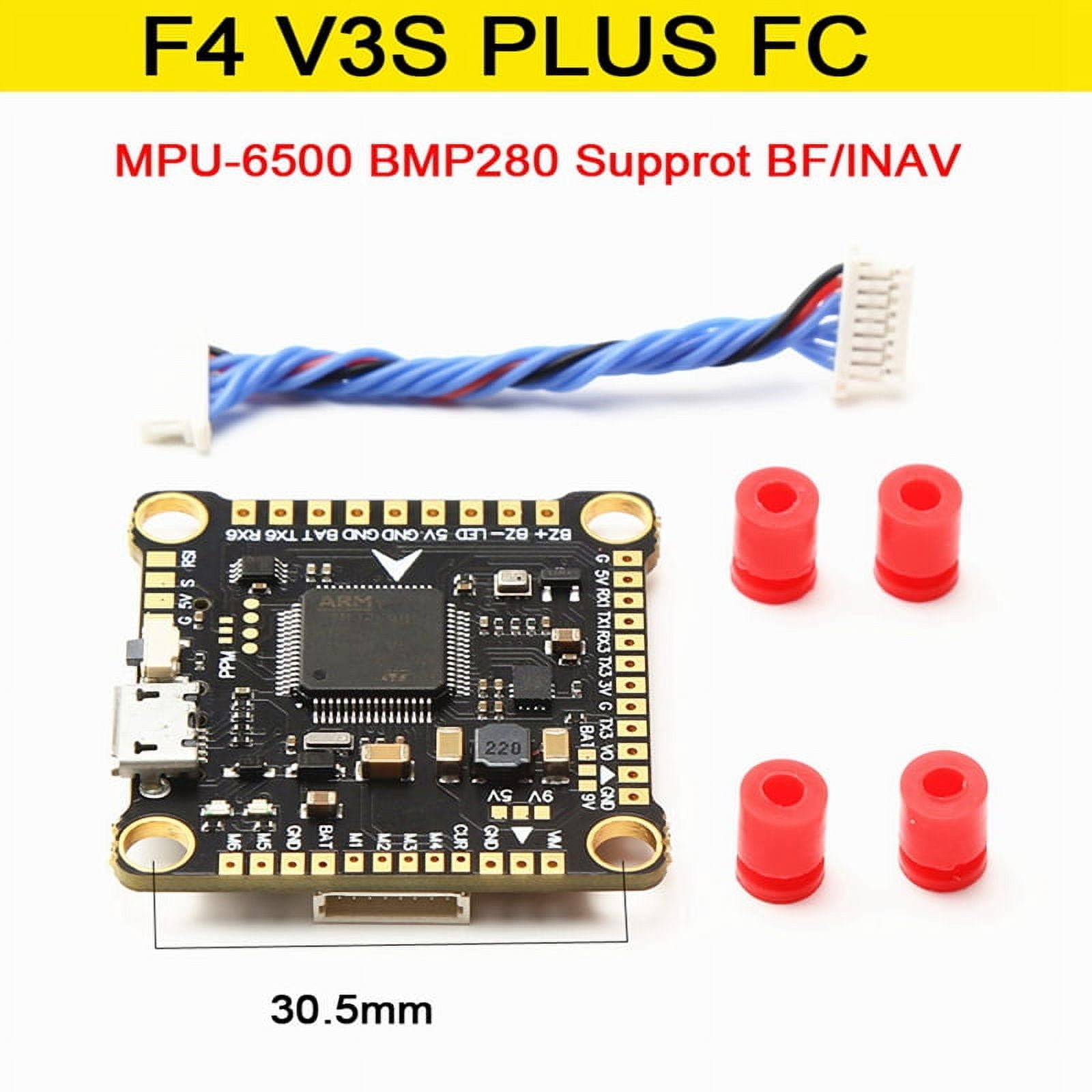 F4 V3S PLUS Flight Controller Onboard Barometer OSD Supprot /INAV for ...
