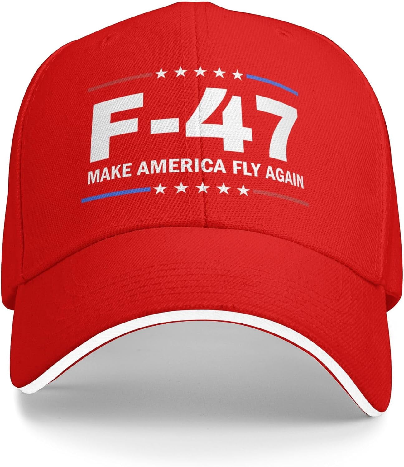F47 Fighter Jet Hat Make America Fly Again Baseball Cap Trucker Hats ...