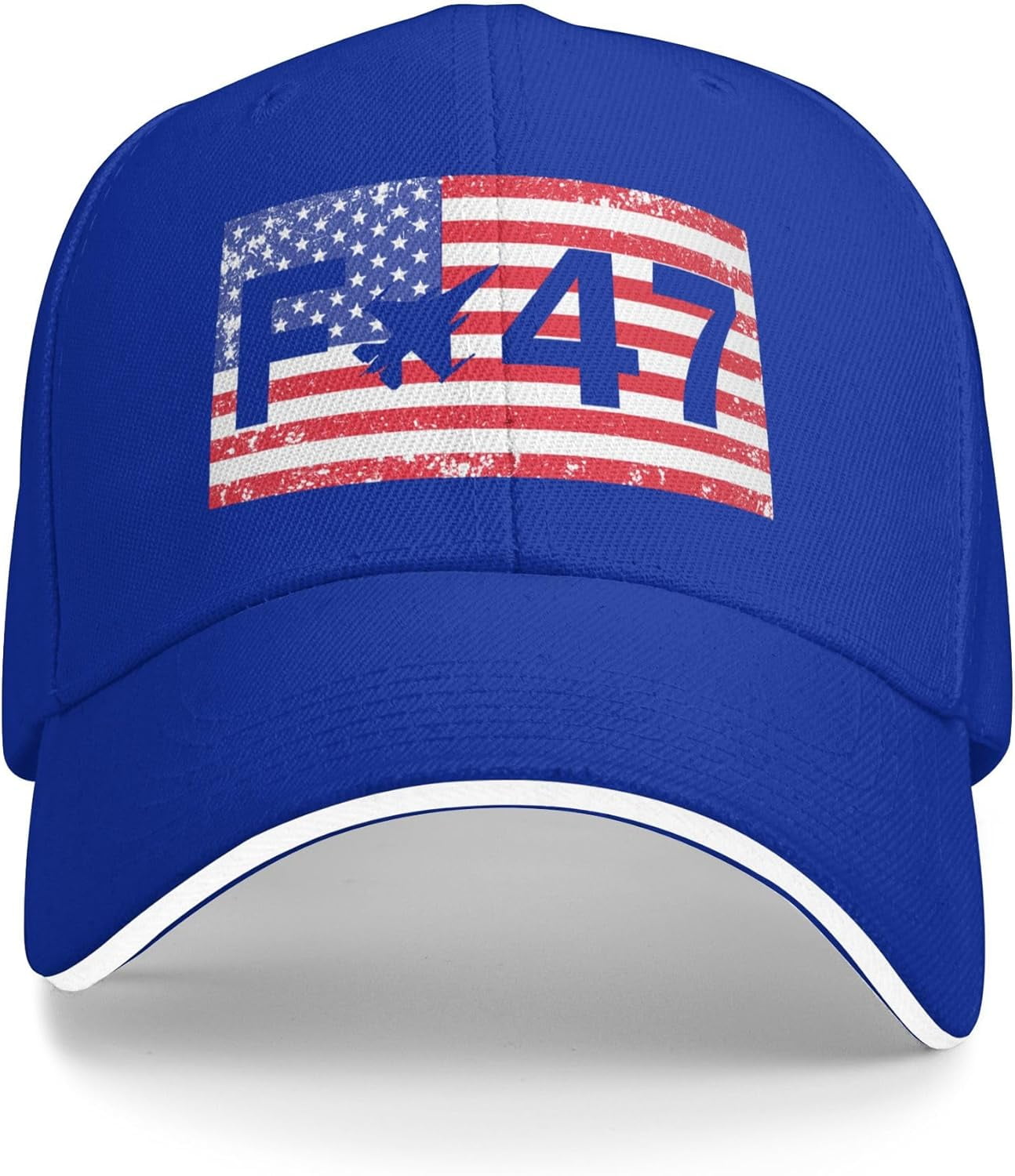 F47 Fighter Jet Hat Make America Fly Again Baseball Cap Trucker Hats ...