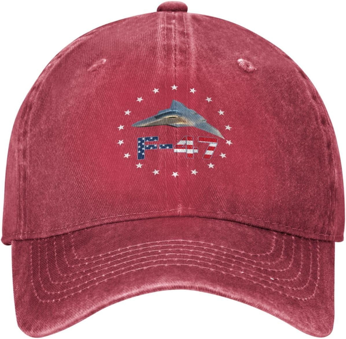 F47 Fighter-Jet Hats Pro 47th President F-47 Jet-Fighter-Aircraft Retro ...
