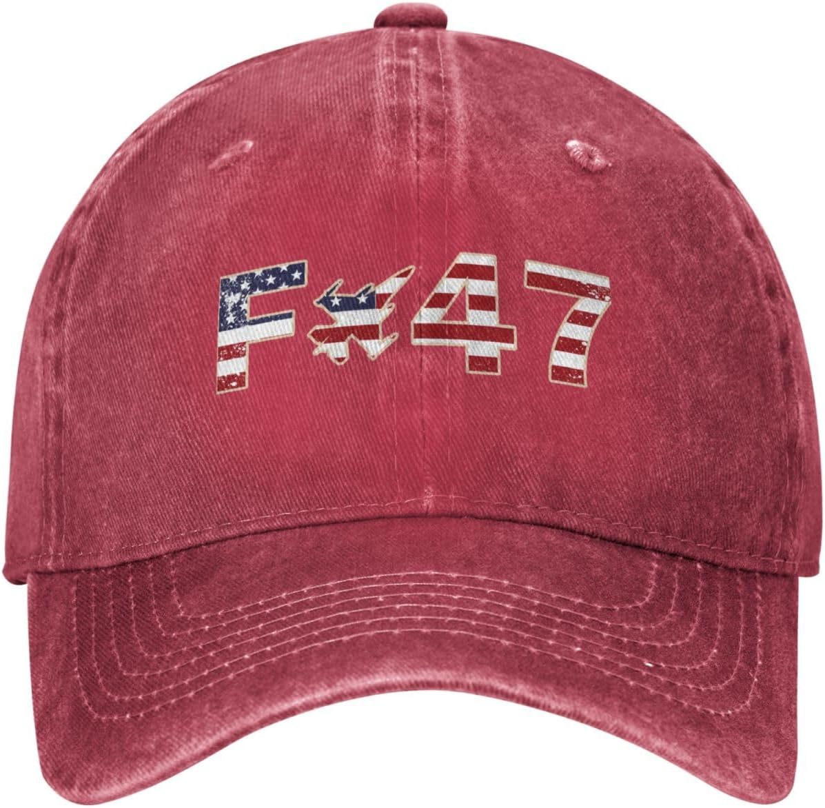 F47 Fighter Jet Trucker Hat Make America Fly Again Vintage Baseball Cap ...