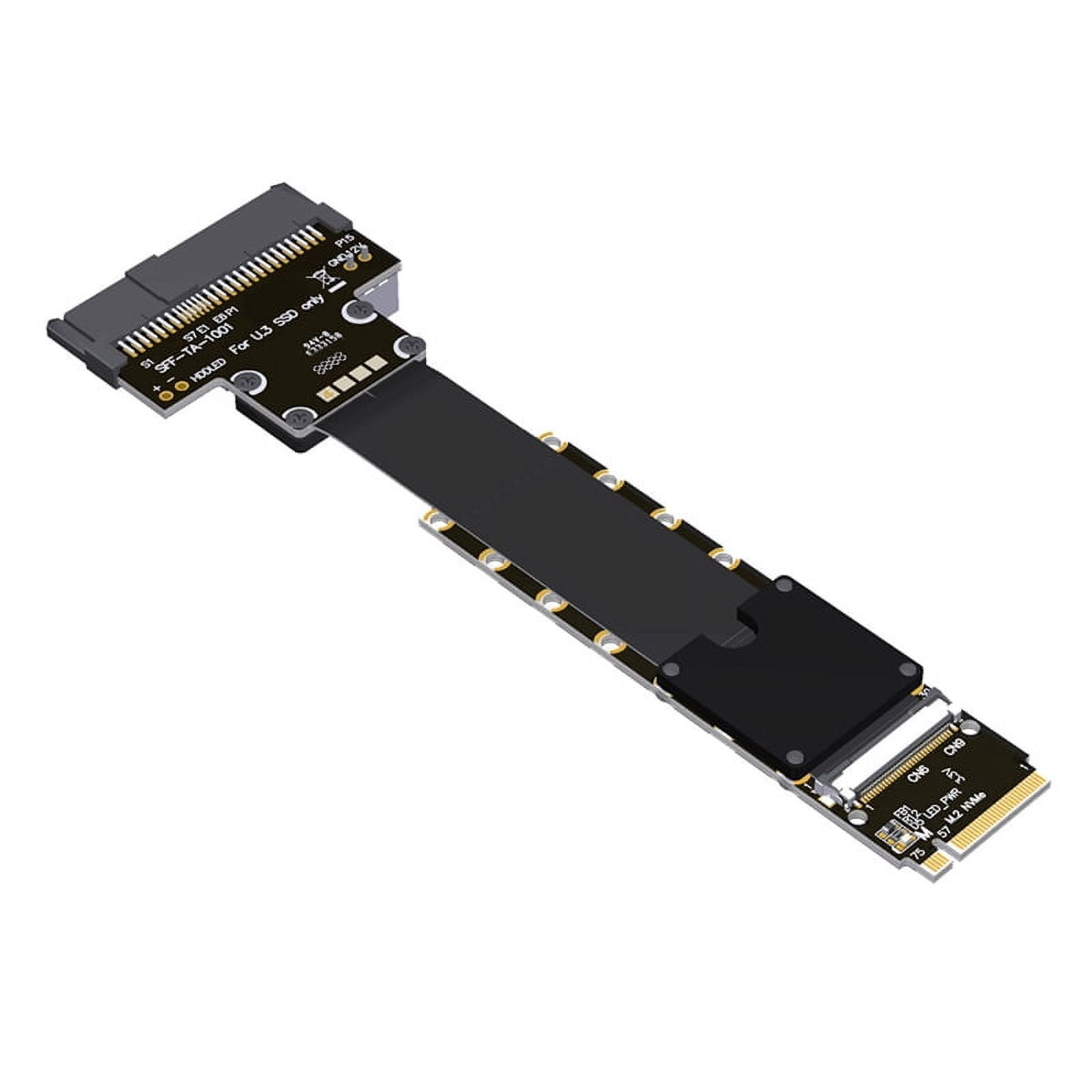 F47SM M.2 NVMe to U.3 SSD Extension Cable PCIe 5.0 X4 SFF-TA-1001, High ...