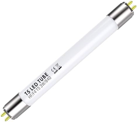 F4T5 Bulb LED Tube T5 6 inch 3W 390 Lumen 4000K Cool White, T5 LED ...