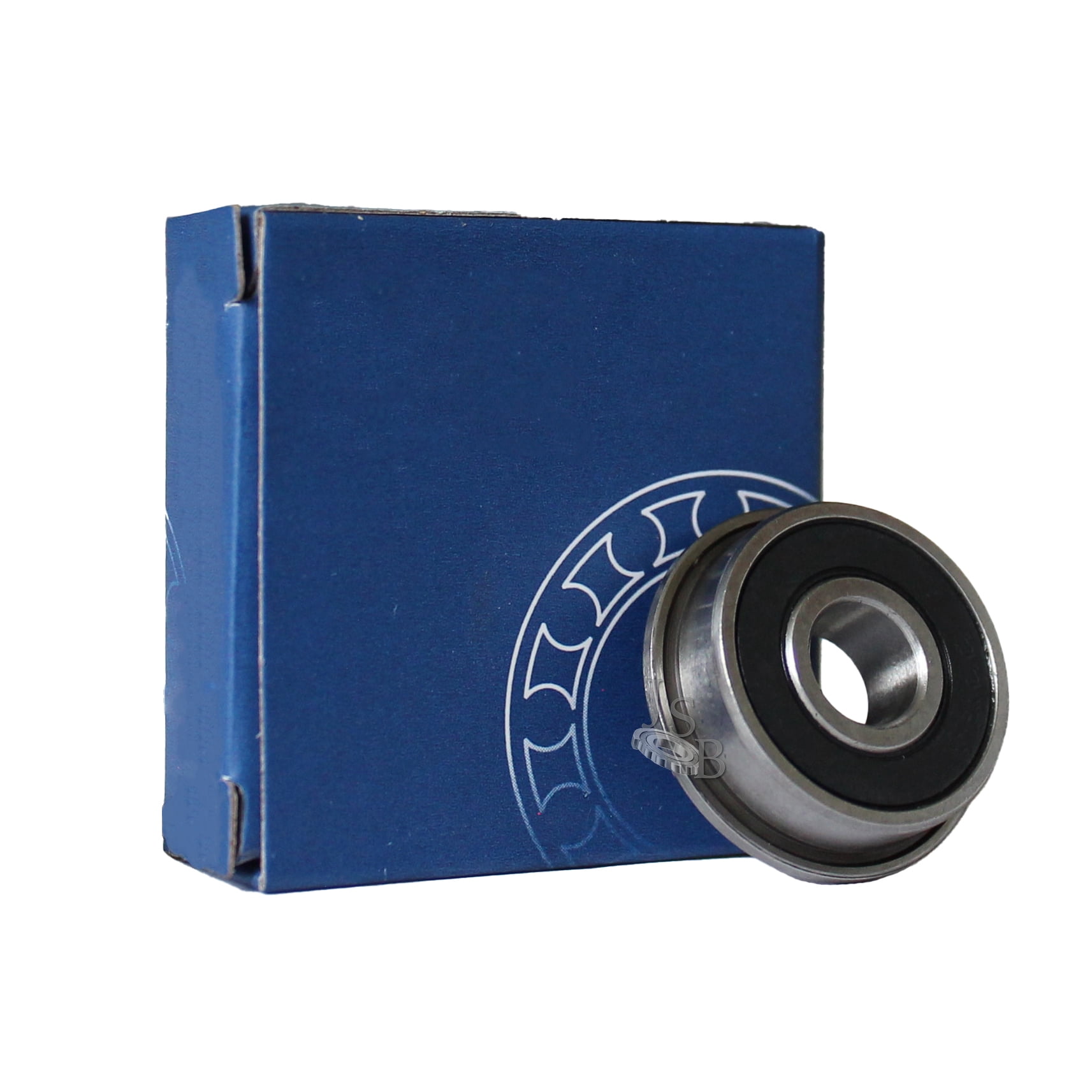 F608-2RS Two Side Rubber Seals Flange Ball Bearing 8x22x7 F608 2RS ...