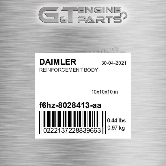 F6HZ 8028413 AA REINFORCEMENT BODY fits DAIMLER (New OEM) - Walmart.com