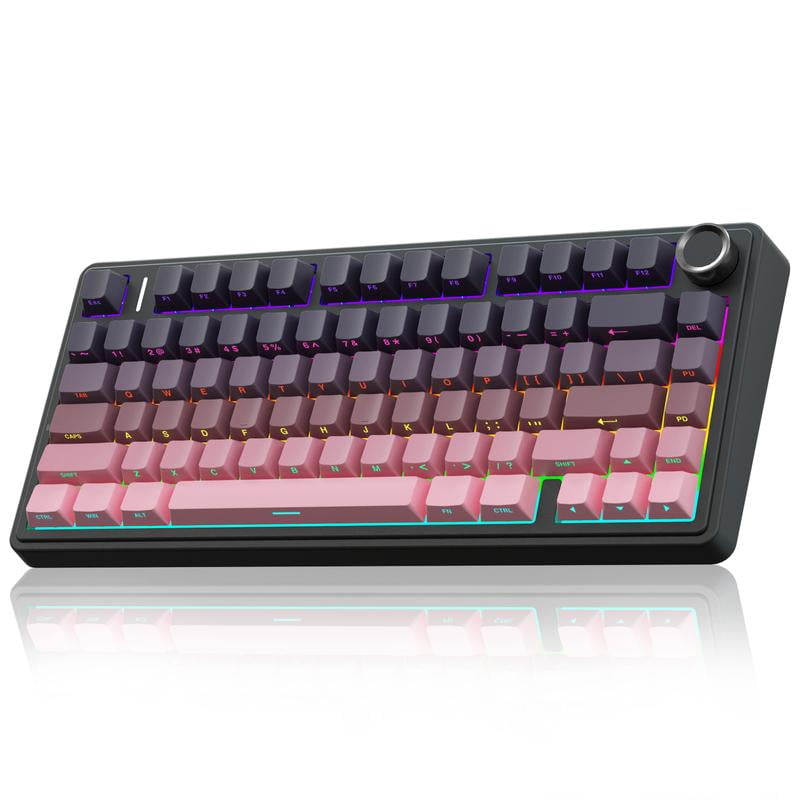 F75 Pro Wireless Mechanical Gaming Keyboard, 75 Percent Hot-Swappable ...