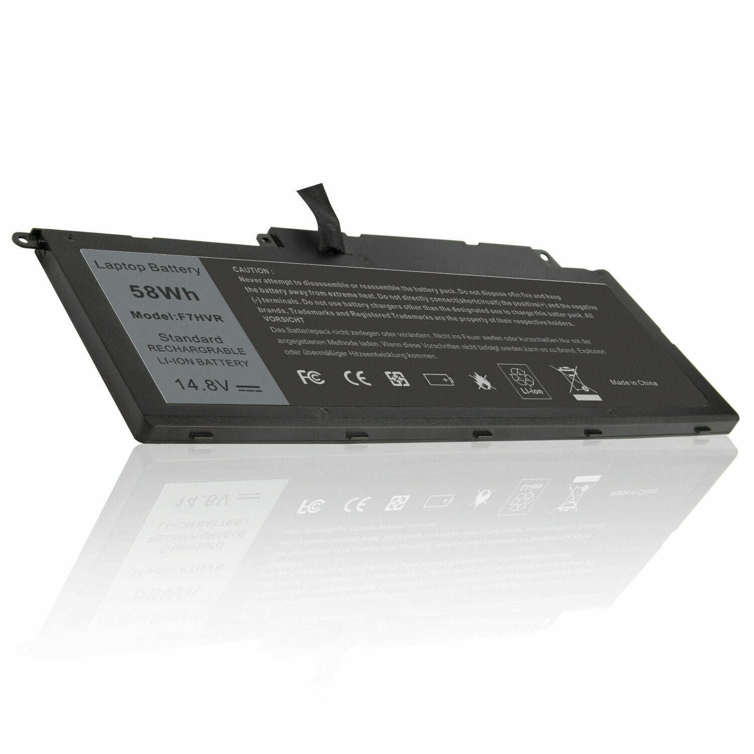 F7HVR 58Wh Laptop Battery For Dell Inspiron 17 7000 7737 7746 14 15 15r ...