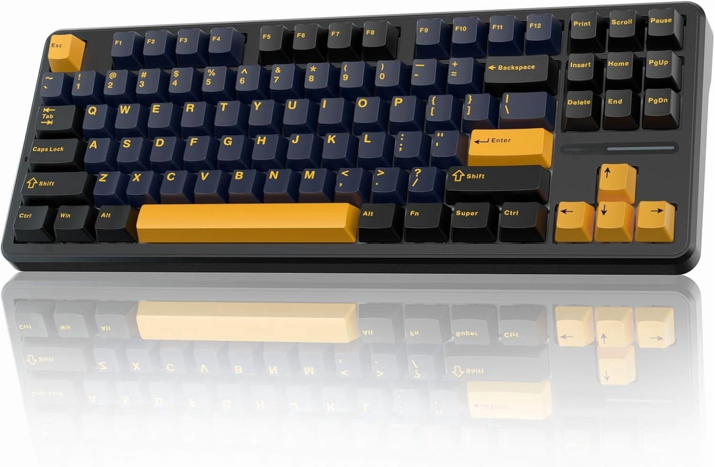 F87 Mechanical Keyboard, 75% TKL Custom Hot Swappable Gaming Keyboards ...