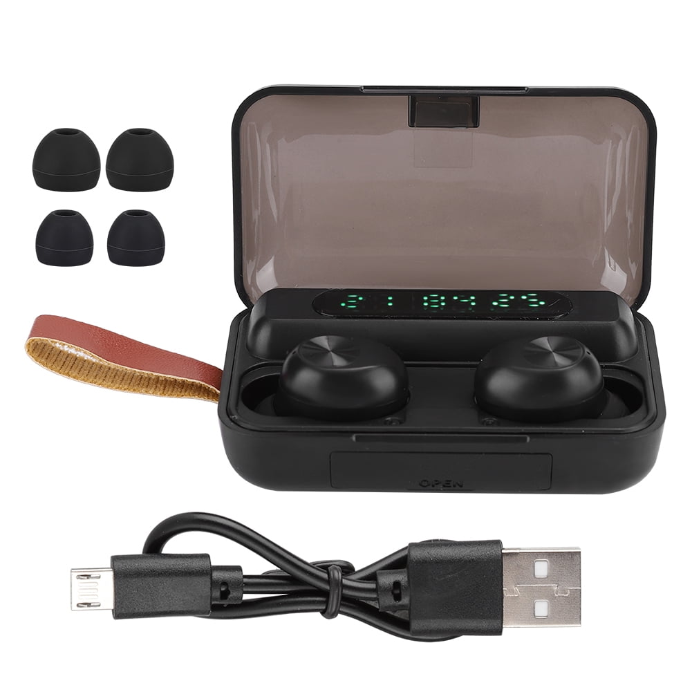 F9-12 ABS Double Ears Electric Quantity Display Wireless Bluetooth ...