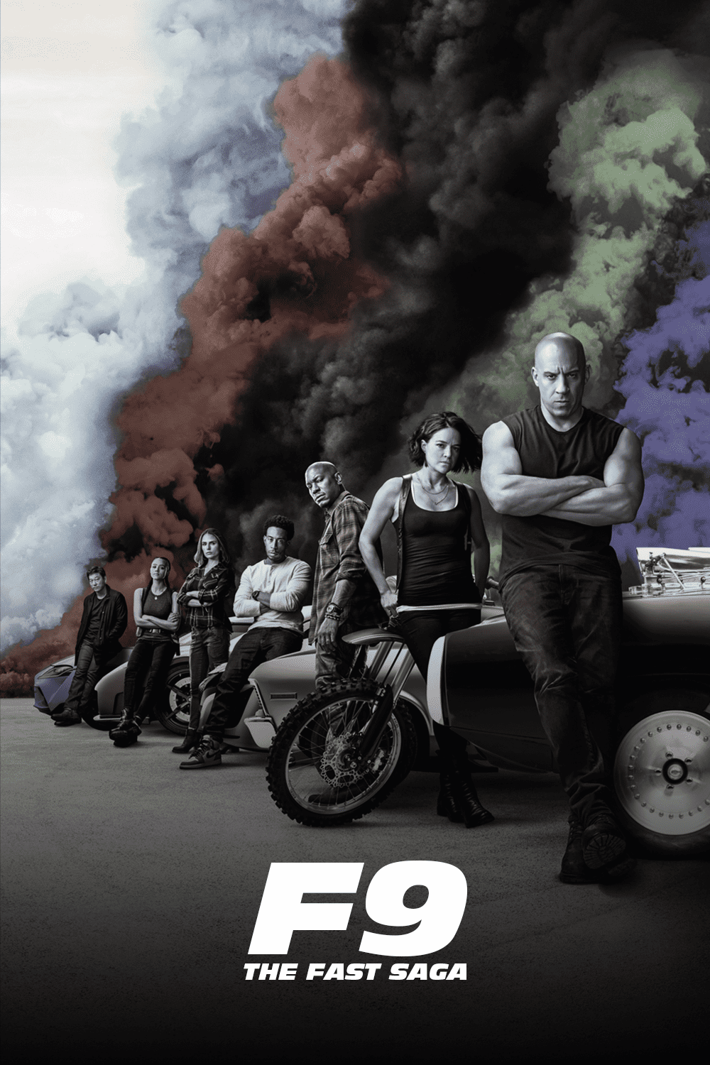F9 (2021) - The Fast Saga Poster 24x36 - Dominic Toretto and Crew ...