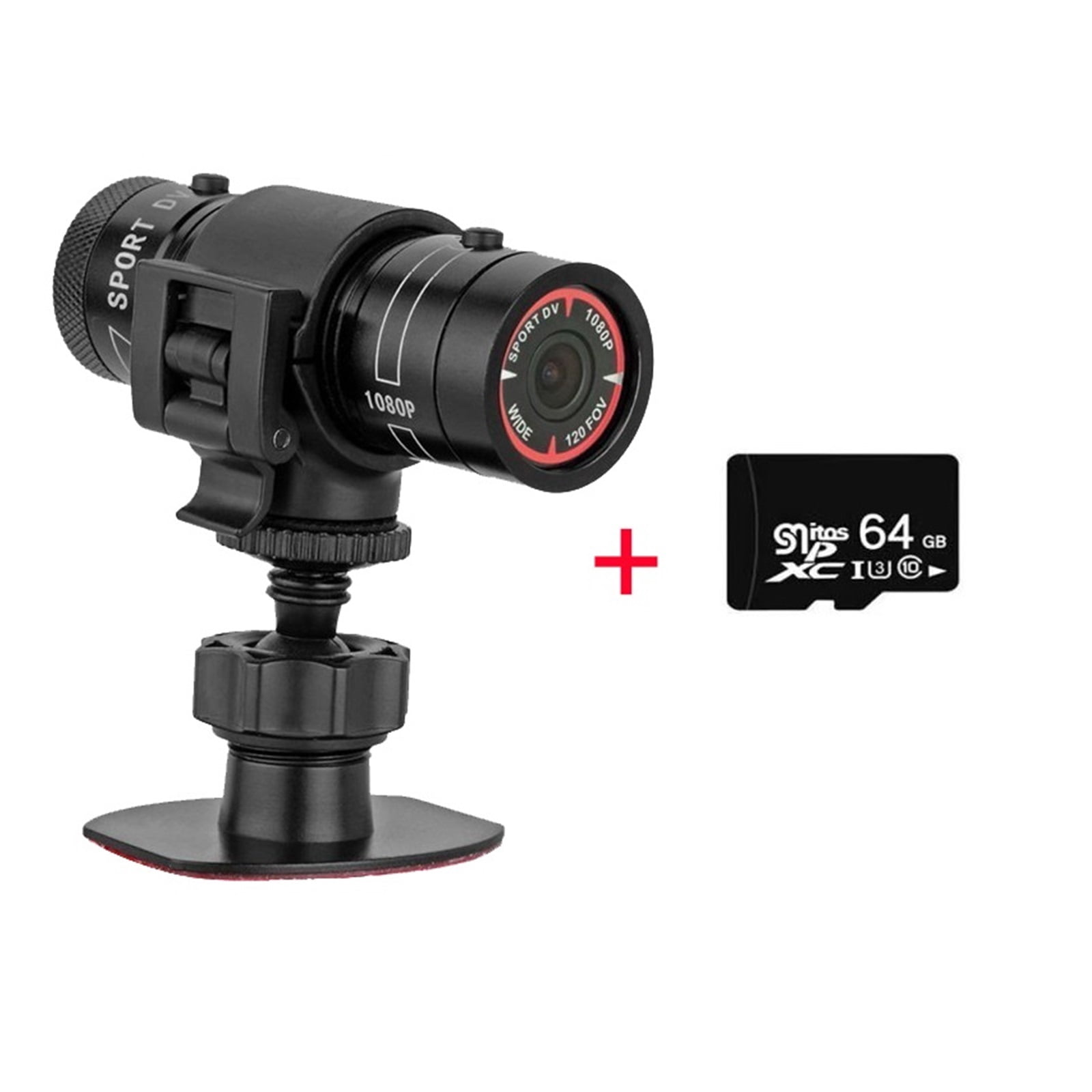 F9 Action Camera HD 1080P Bike Motorcycle Helmet Camera Outdoor Sport ...