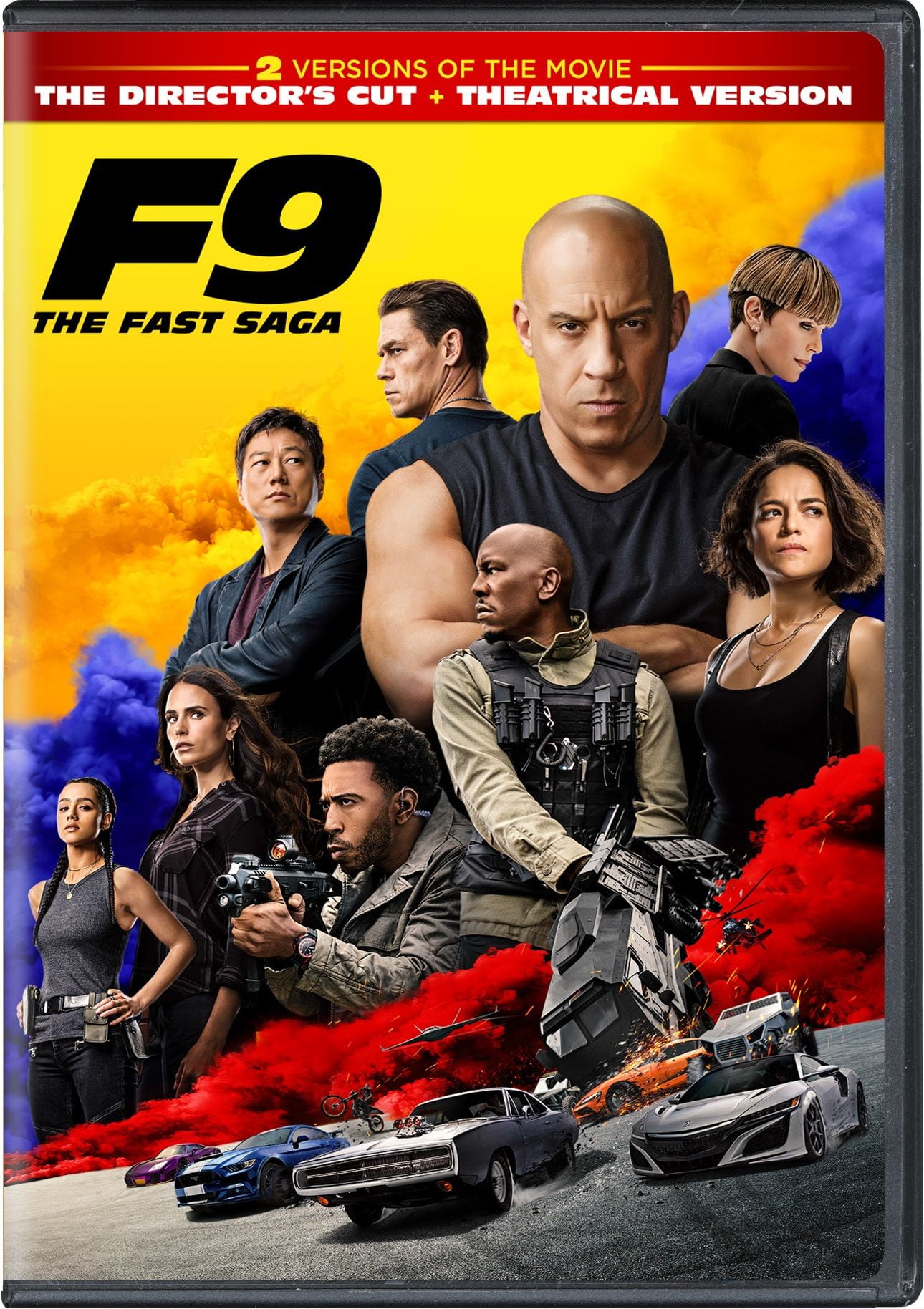 F9: Nine Speed Movie - The Fast Saga Director's Cut (DVD) - Walmart.com