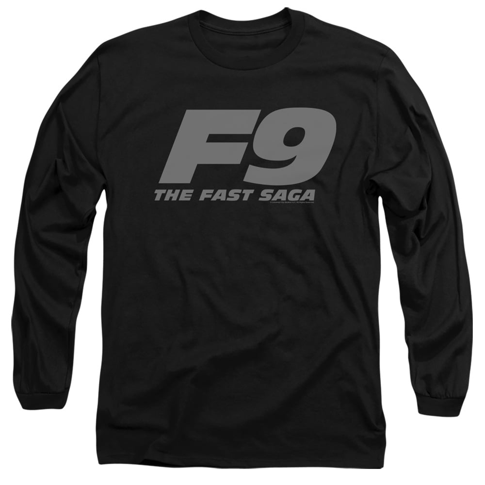 F9: The Fast Saga The Fast and The Furious 9 Logo Unisex Adult Long ...