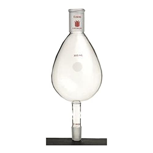 F984500 Synthware Kuderna-Danish Flask, 500 ml, 24/40 Top Outer Joint, 19/22 Lower Inner Joint ...