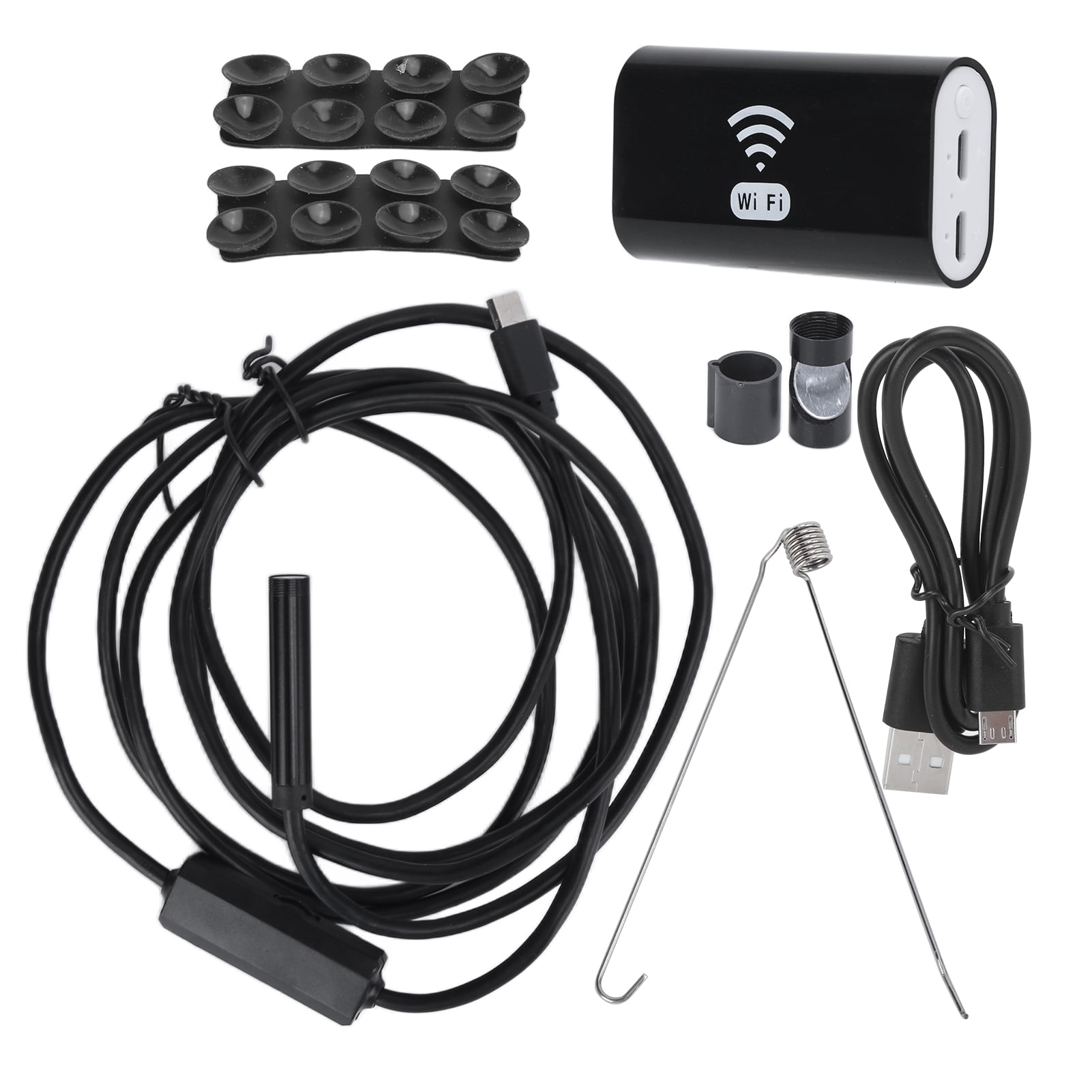 F99 8mm Industrial Endoscope Hard Wire High Definition WIFI Boroscope ...