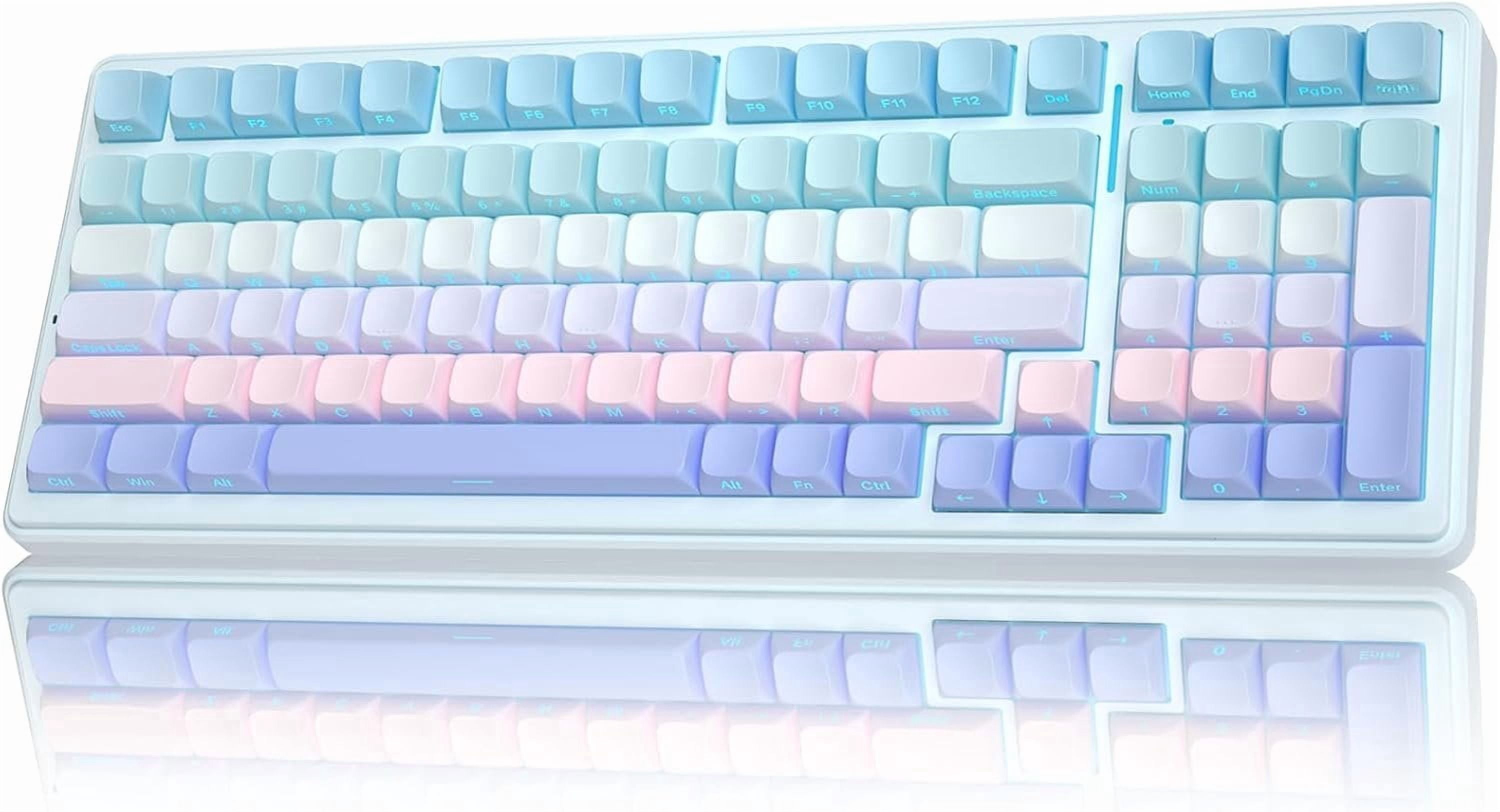 F99 Mechanical Keyboard,Triple-Mode(BT5.0/2.4GHz/-C),Gasket Mounted ...