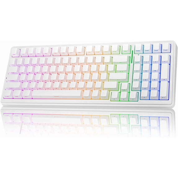 F99 Mechanical Keyboard,Triple-Mode(BT5.0/2.4GHz/-C),Gasket Mounted ...