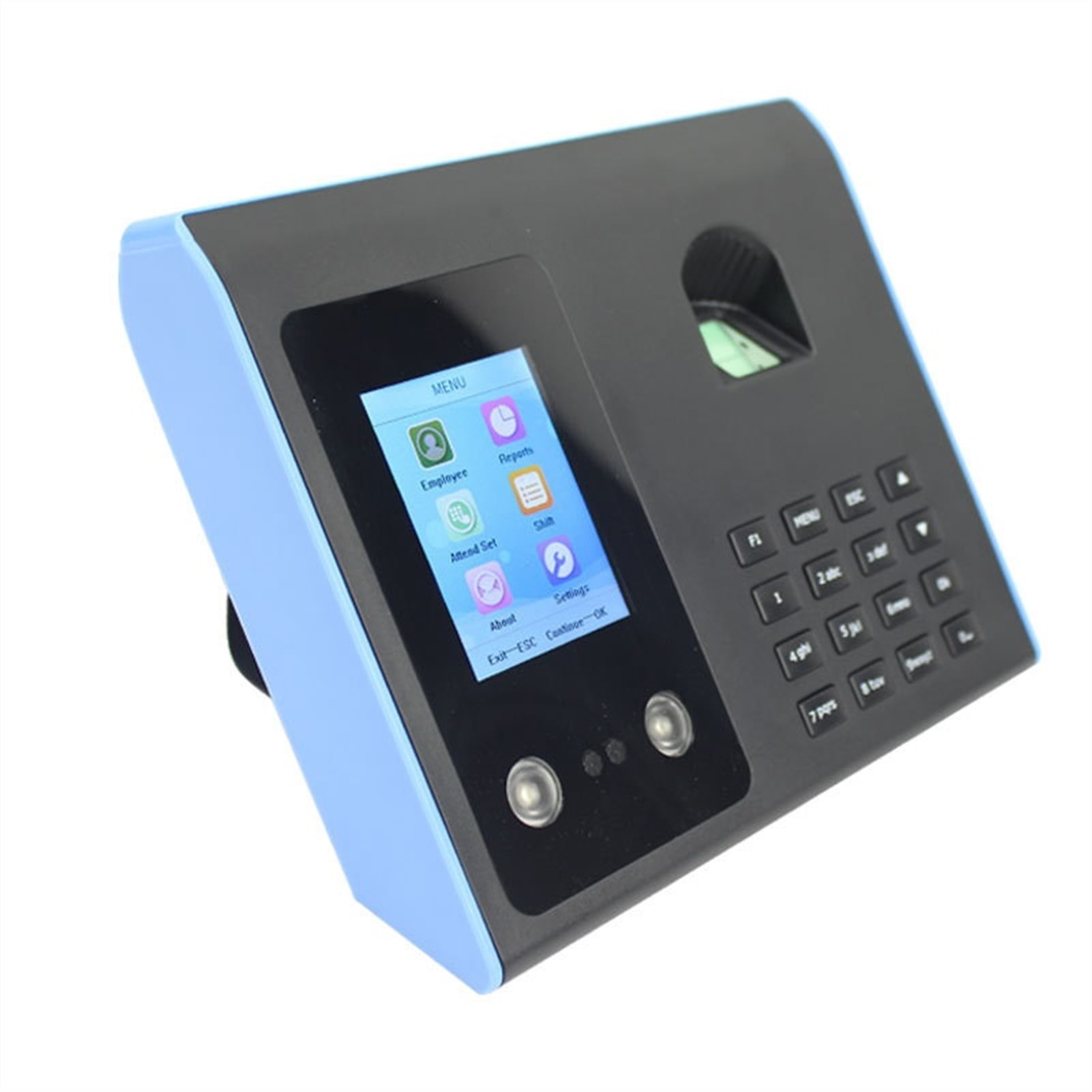 FA-01 Fingerprint Time Clock For Employees Face Recognition Attendance ...