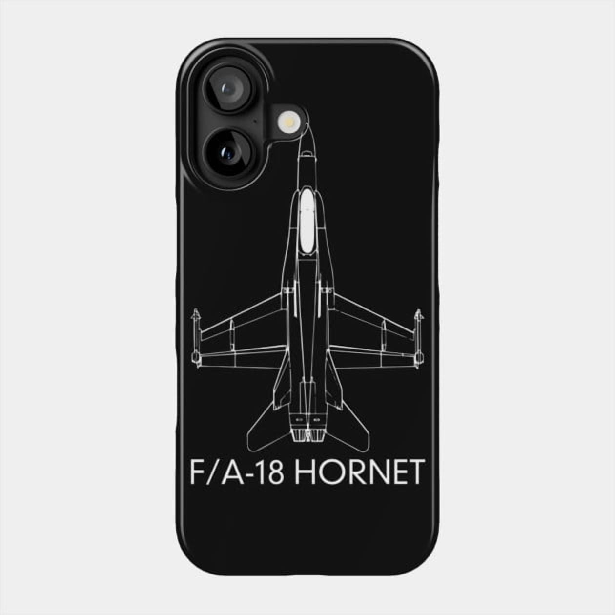 FA-18 Hornet Jet Fighter Attack Plane Case for iPhone 11,12,13,14,15,16 ...
