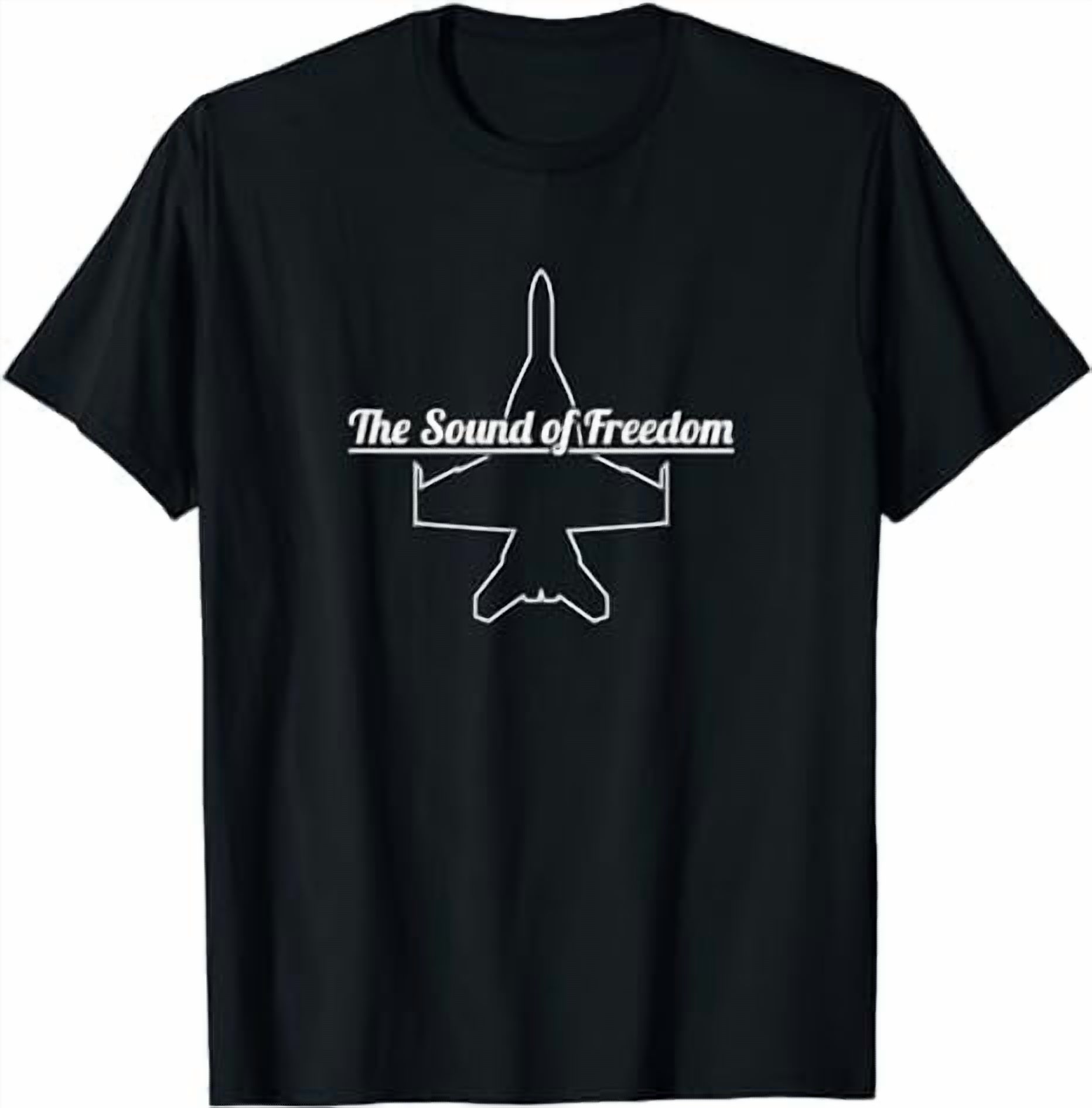 FA-18 Super Hornet Military Jet Noise Sound of Freedom Art T-Shirt ...