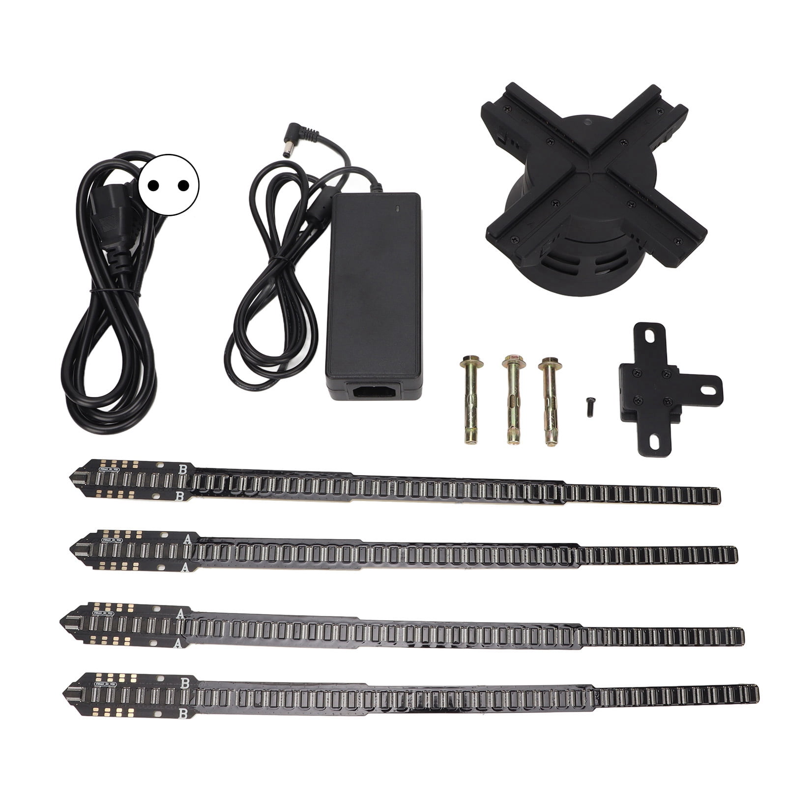 FA‑80 3D Hologram Advertising Display 928 LED Beads Desktop Advertising ...