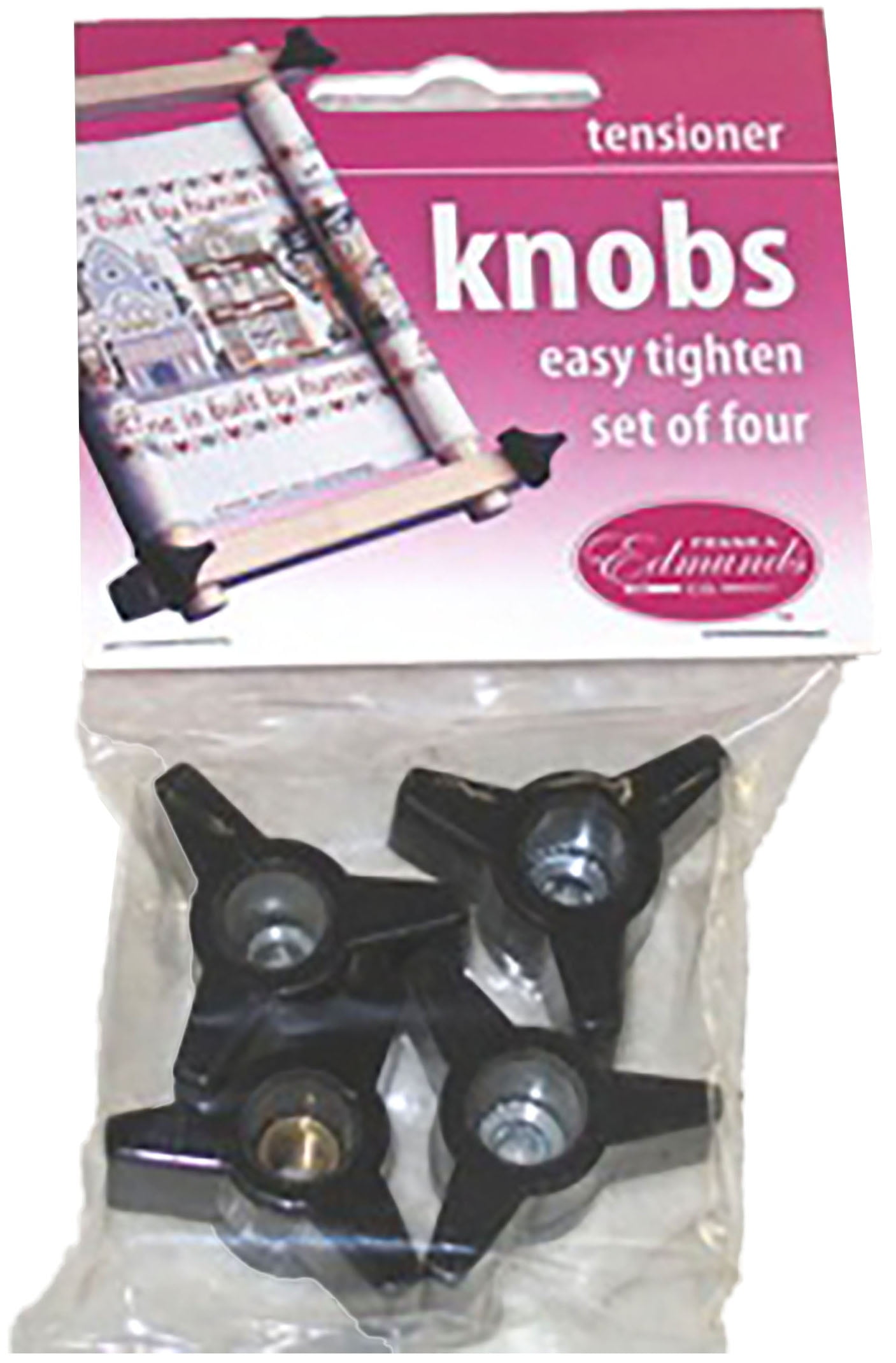 FA Edmunds Plastic Tension KNOB 4/PKG, Black - Walmart.com