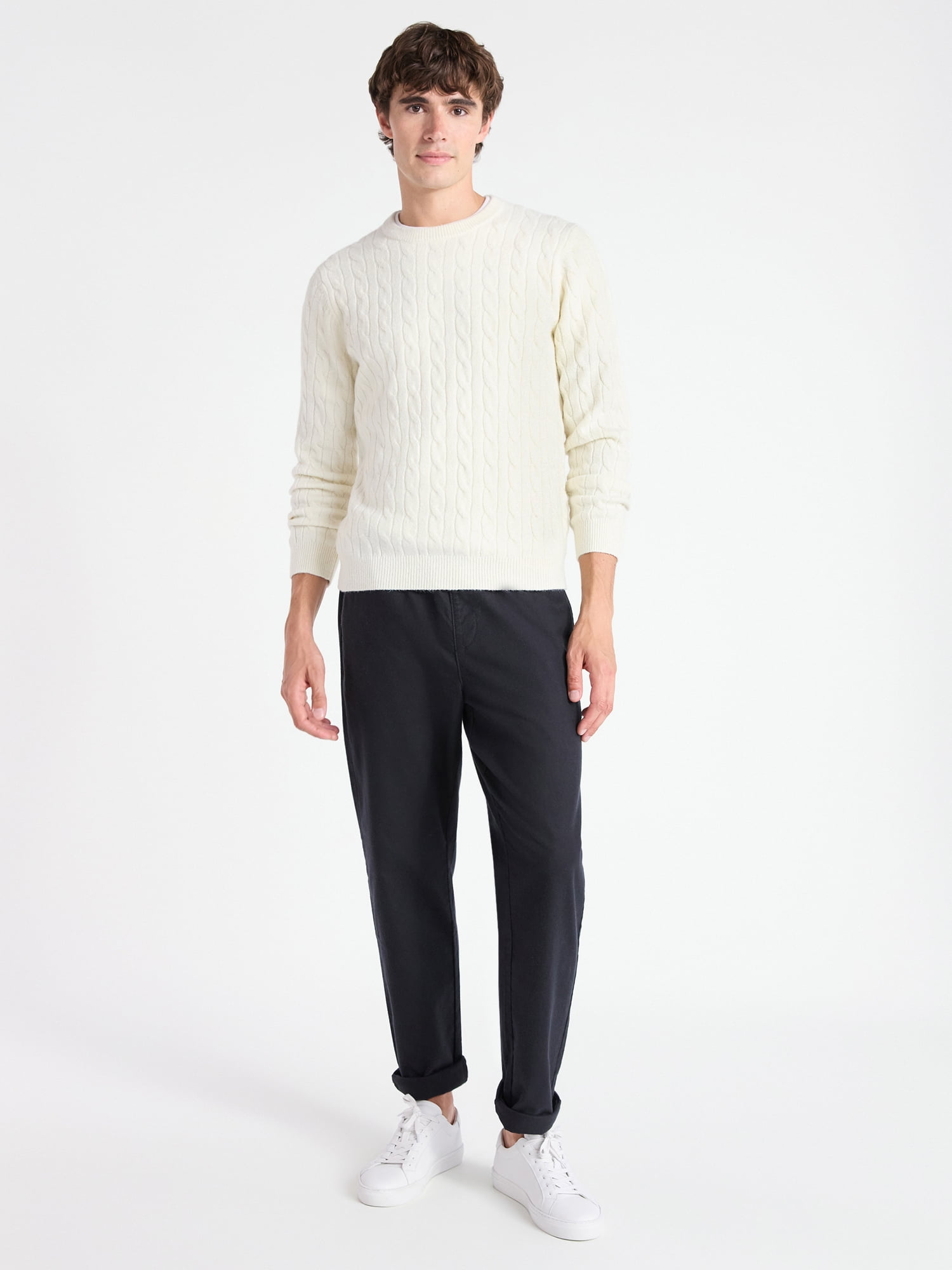 Free Assembly Men's Pull-On Trousers, Sizes S-3XL - Walmart.com
