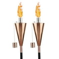 FAB BASED 2 Pack MMF7 Oil Torch Lamp Torch, Citronella Torches Outdoor ...