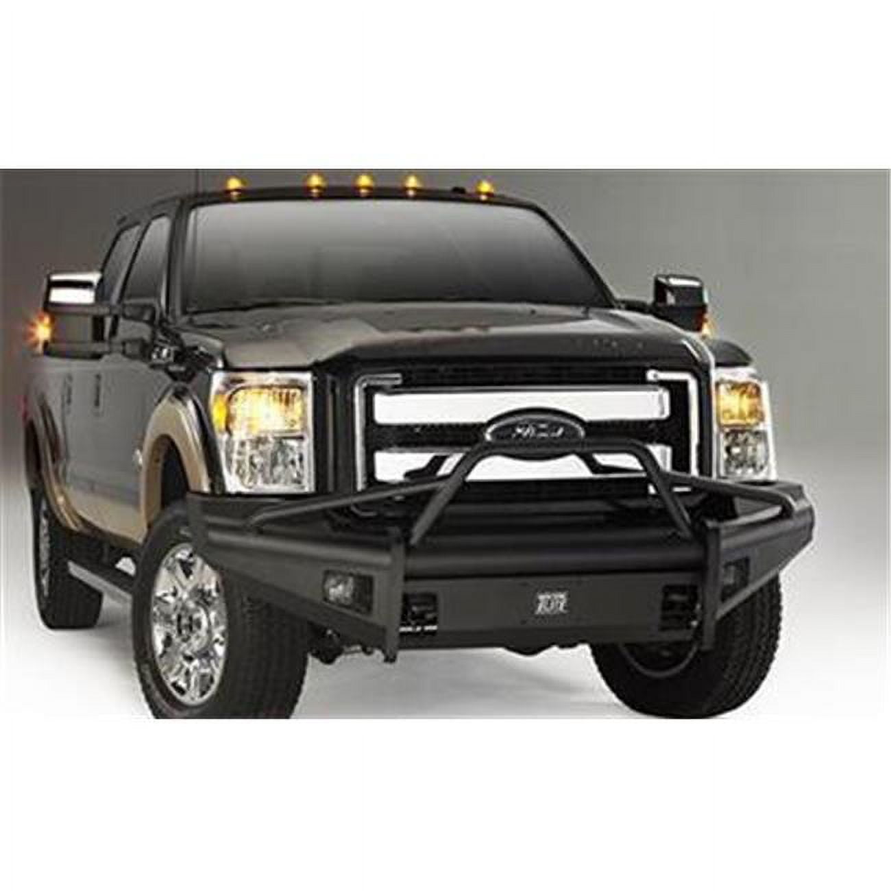 FAB FOURS FS08Q19621 Pre-Runner Grille Guard Bumper, Tow Hooks ...