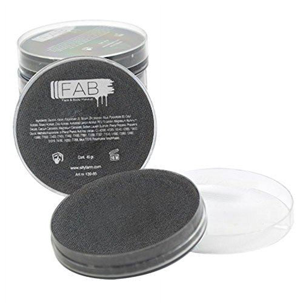 FAB Face Paint - Steel Black Shimmer 223 (45g) - Walmart Business Supplies