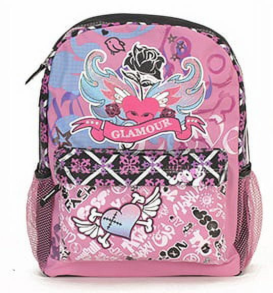 FAB Starpoint Backpack Pink Heart Glamour - Walmart.com