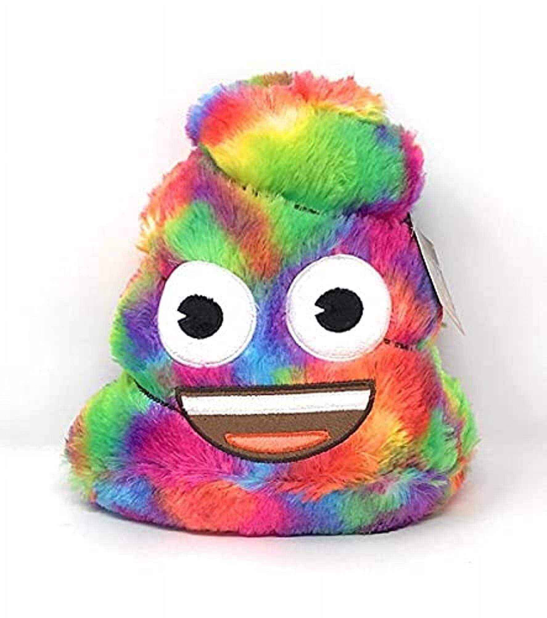 FAB Starpoint Emoji Rainbow Poo Plush Coin Bank - Walmart.com