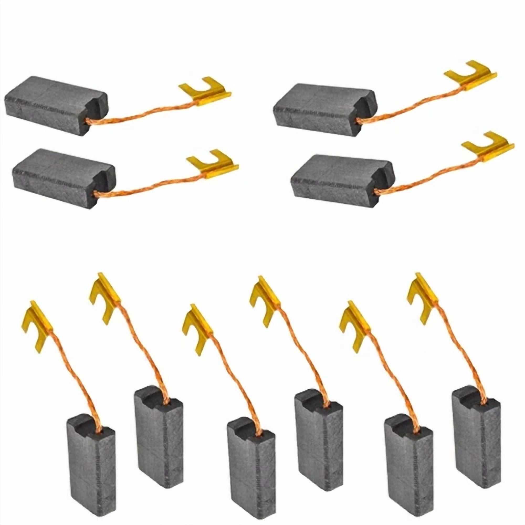 FABLE- 10 Pcs Carbon Brushes Brush Set For Bosch 1207 Gbo12 Pws14-180 Straight Grinder - Walmart.com