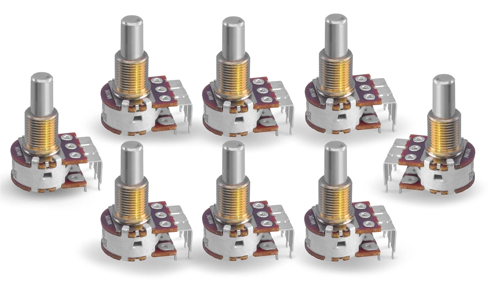 FABLE- 10 Tt Electronics 17Mm Rotary 2-Gang Mn Balance Taper 10 Kilohms ...