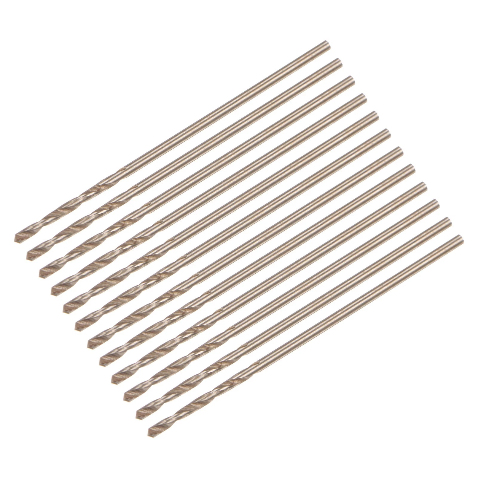 FABLE- 12Pcs 1Mm Titanium Nitride Coated M2 High Speed Steel Twist ...