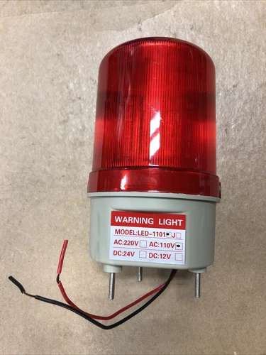 FABLE- 1Pc Lte-1101J Industrial Ac 110V Bulb Flash Siren Emergency ...