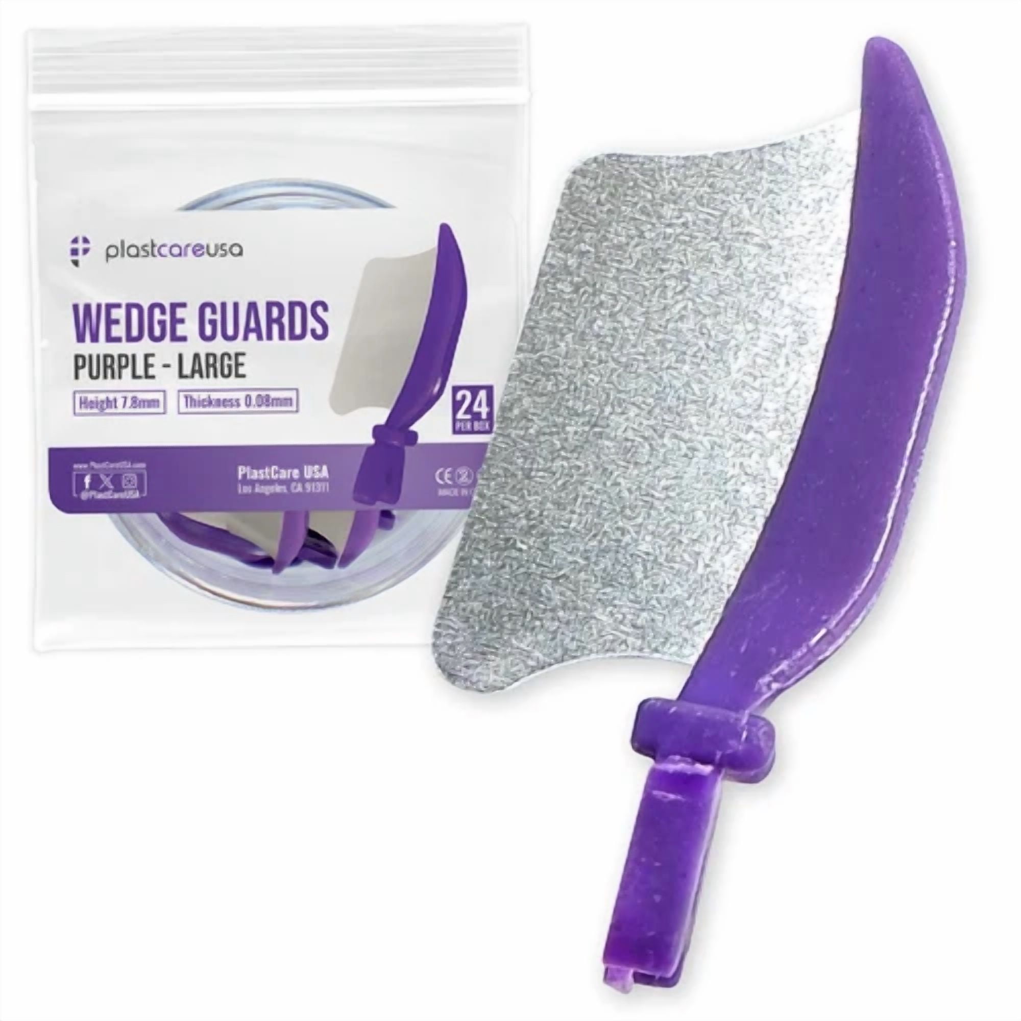 FABLE- 24 Large Dental Wedge Guards - Matrix Tooth Shield Fender Cavity ...