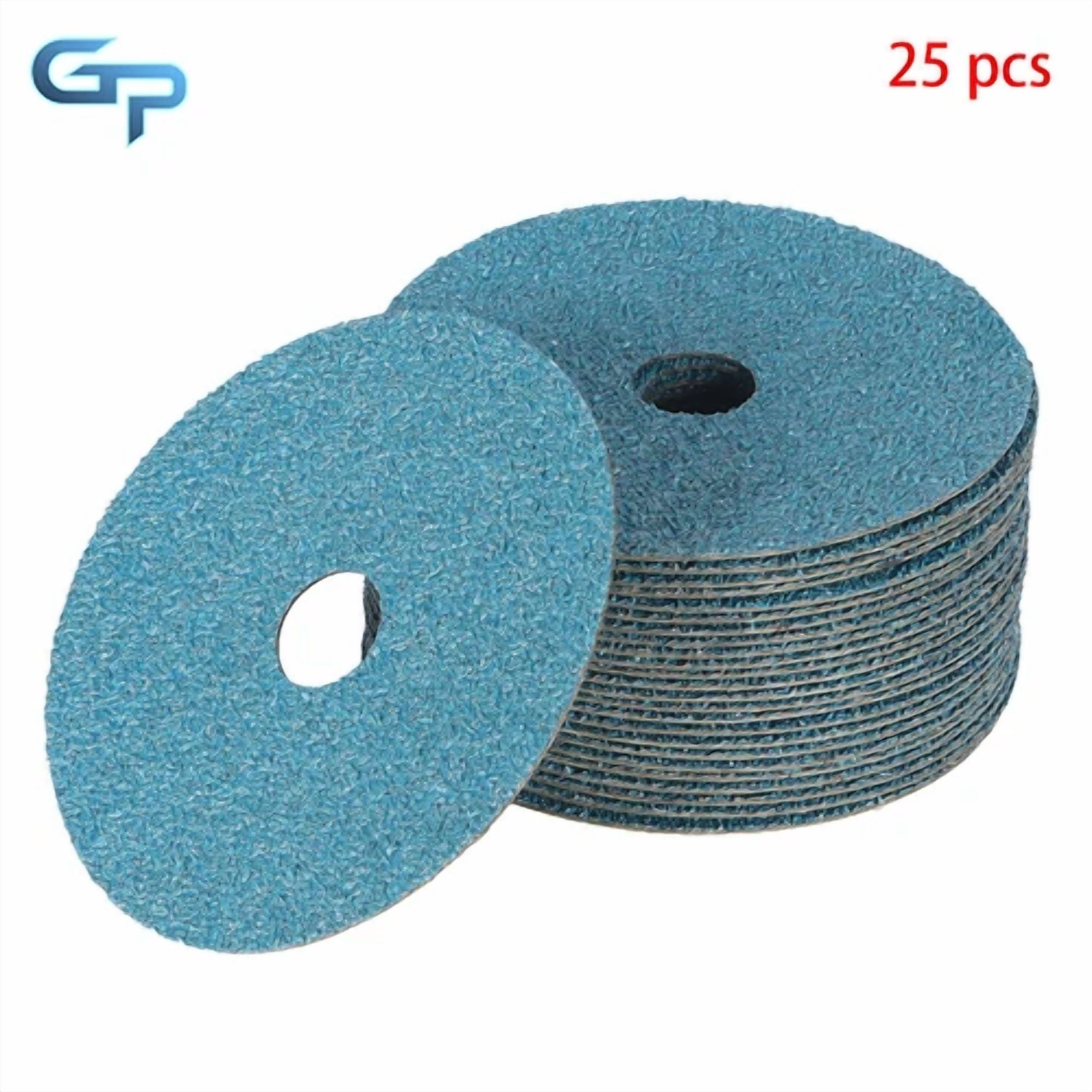 FABLE- 4-1/2" X 7/8" Zirconia Resin Fiber Sanding And Grinding Discs 36 ...