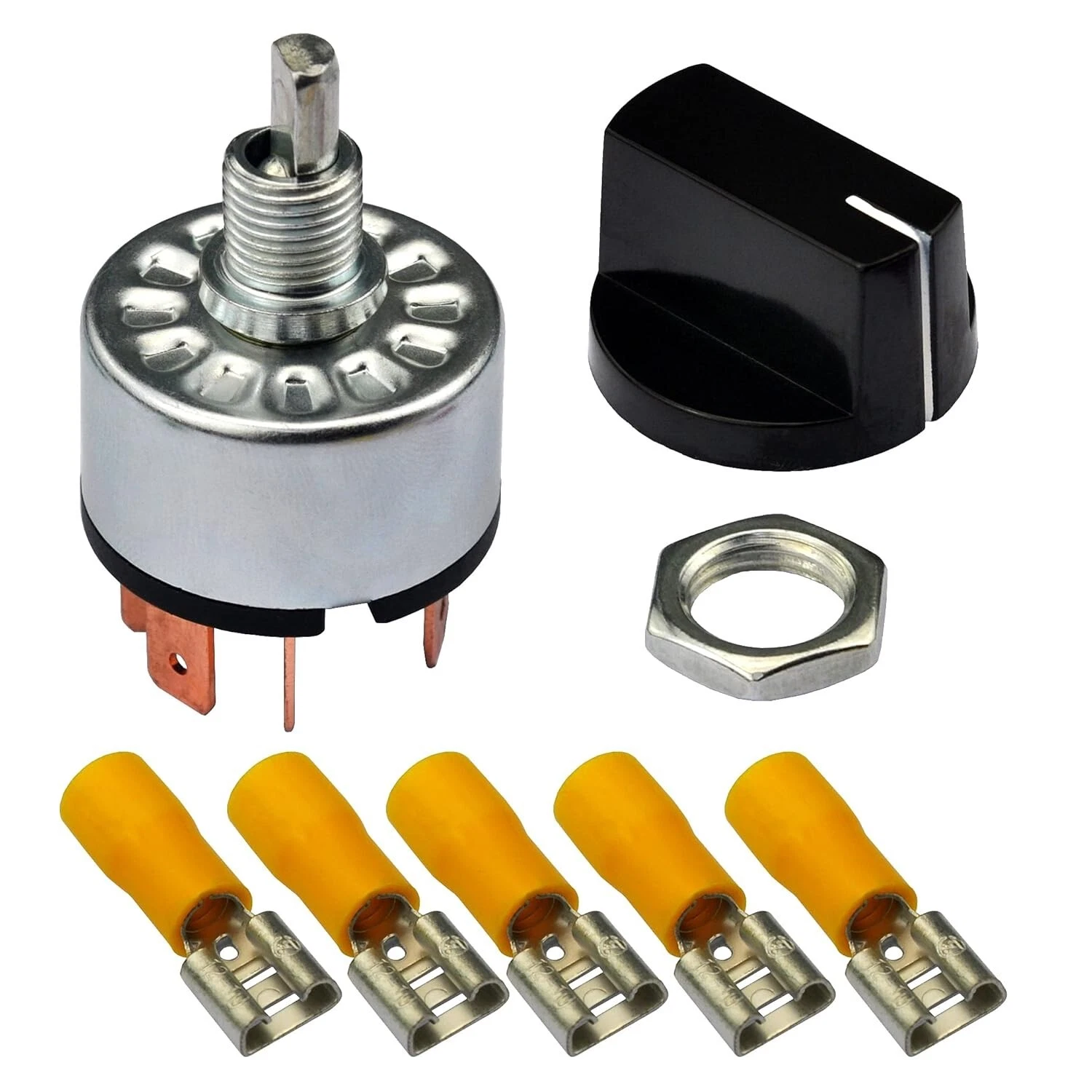 FABLE- 4 Position Rotary Switch 3 Speed 16A 120V 12A 250V For Fan ...
