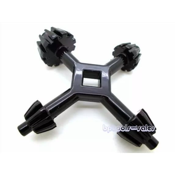 FABLE- 4-Way Drill Press Chuck Key 1/2" 1/4" 3/8" 5/8" Universal ...