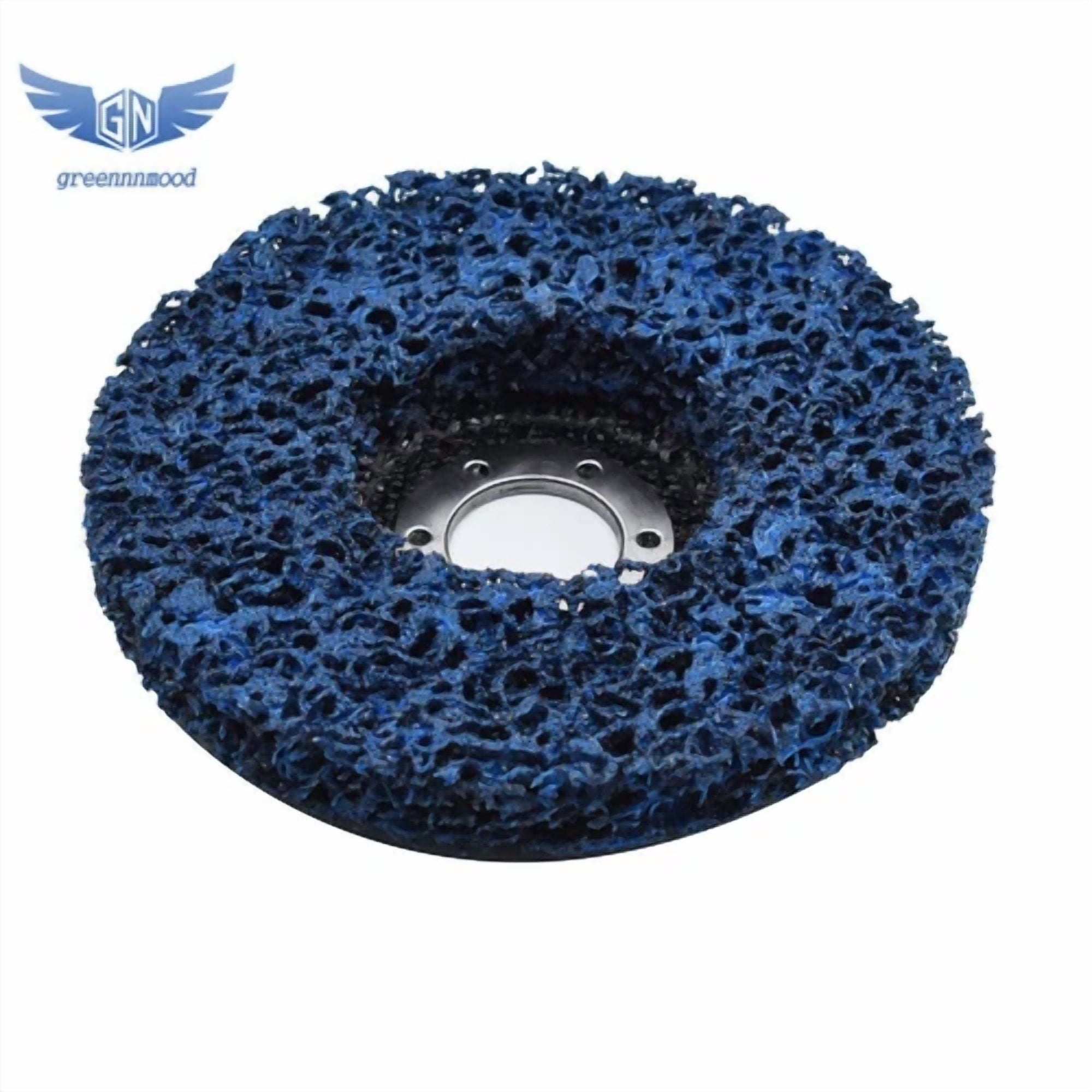 FABLE- 5Pcs 4.5''X7/8" Poly Strip Disc Wheel Paint Rust Removal Clean ...