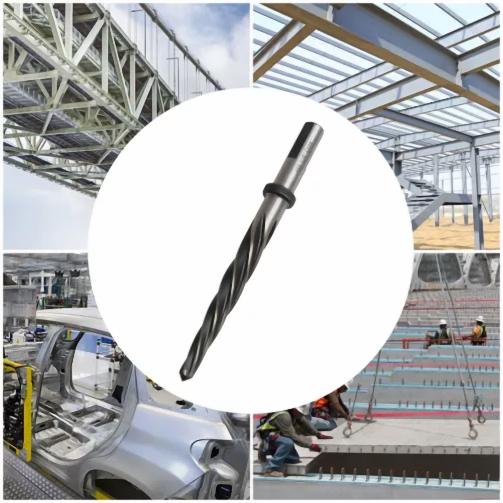 FABLE- 7/16" 11Mm Tapered 1/2" Shank High-Speed Steel Drill Bridge ...