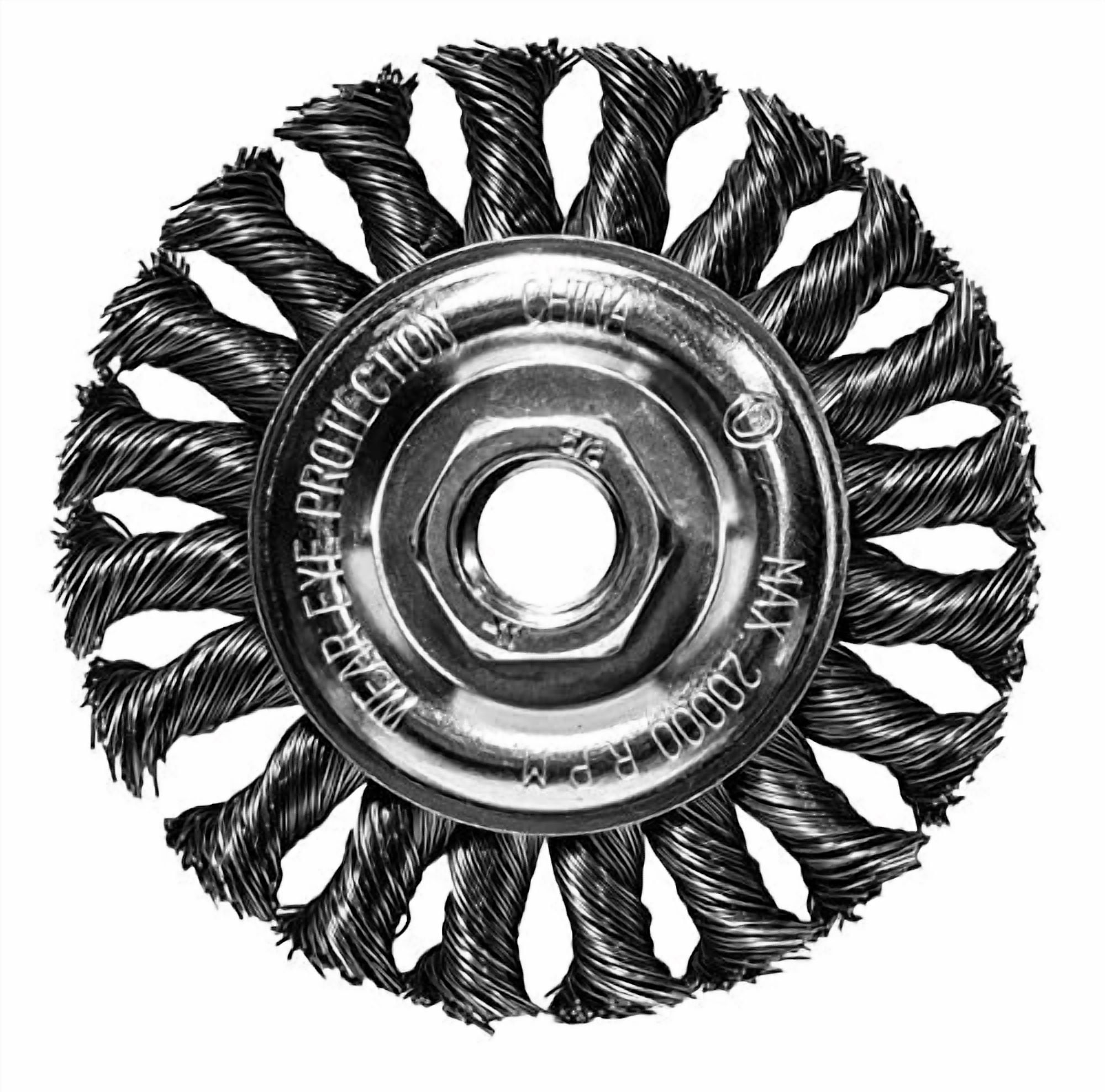 FABLE- Century Drill 76048 Angle Grinder Wire Wheel, 4" Knot - Walmart.com