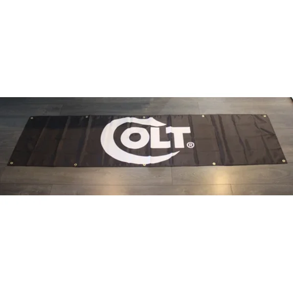 FABLE- Colt 45 Guns Banner Black Flag Big Giant Huge 2X8 Feet Gun ...