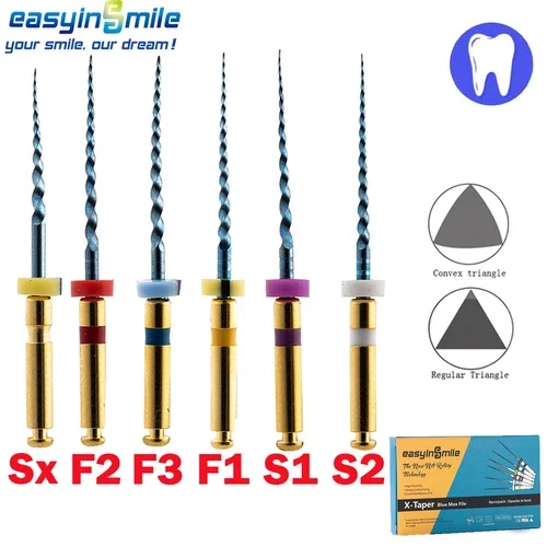 FABLE- Dental Endo Rotary Files X-Pro Blue Taper Endodontic Root Canal ...