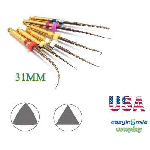 FABLE- Dental Endodontic Endo Files X-Pro Gold Rotary Niti Taper Tip ...